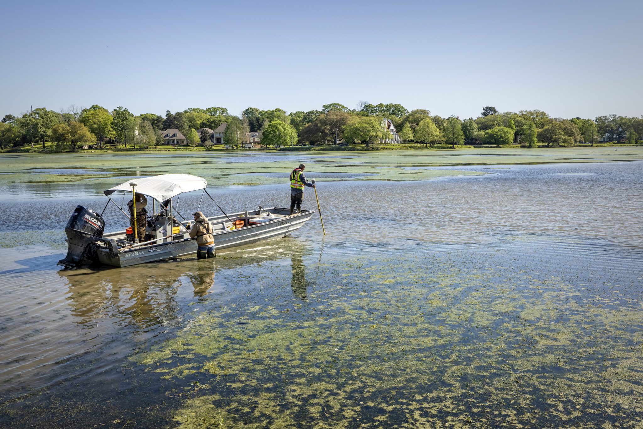 LSU University Lakes Bathymetric Survey Project - Fenstermaker